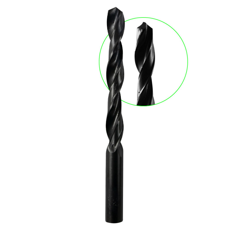 1x FORET HELICOIDAL HSS 4241 10X133MM, NOIR